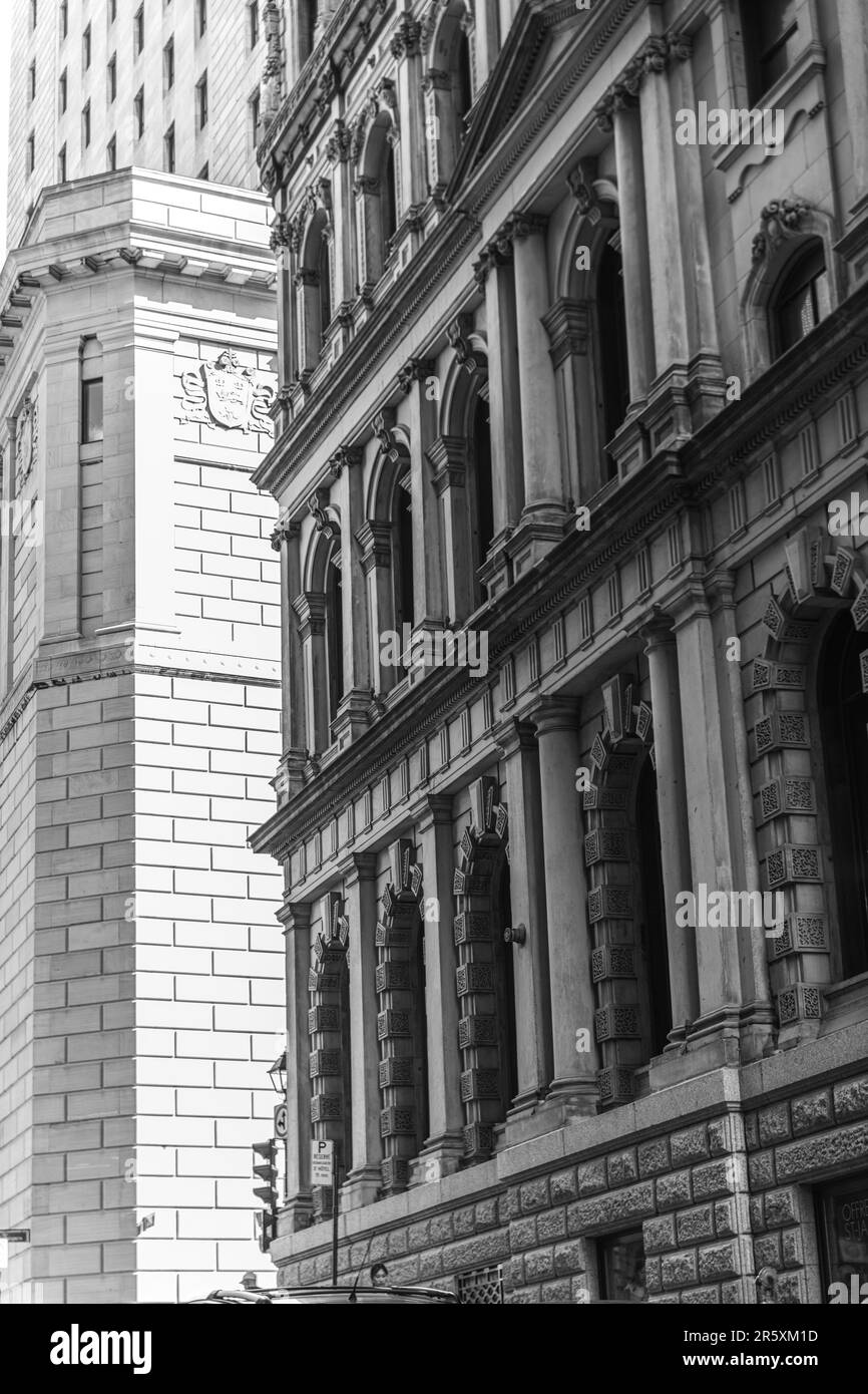 Exterior fire escape Black and White Stock Photos & Images - Alamy