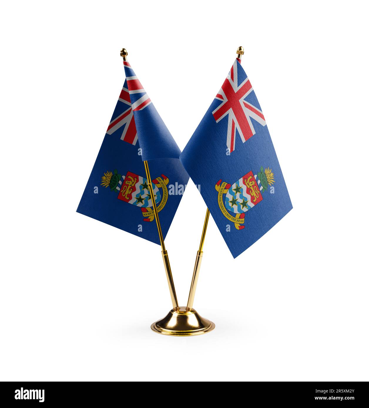 Small national flags of the Cayman Islands on a white background Stock ...