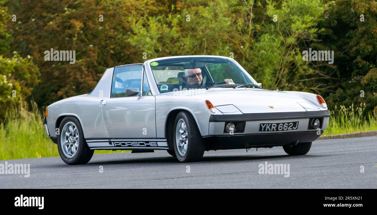 Stony Stratford,UK - June 4th 2023: 1970 PORSCHE 914 classic car ...