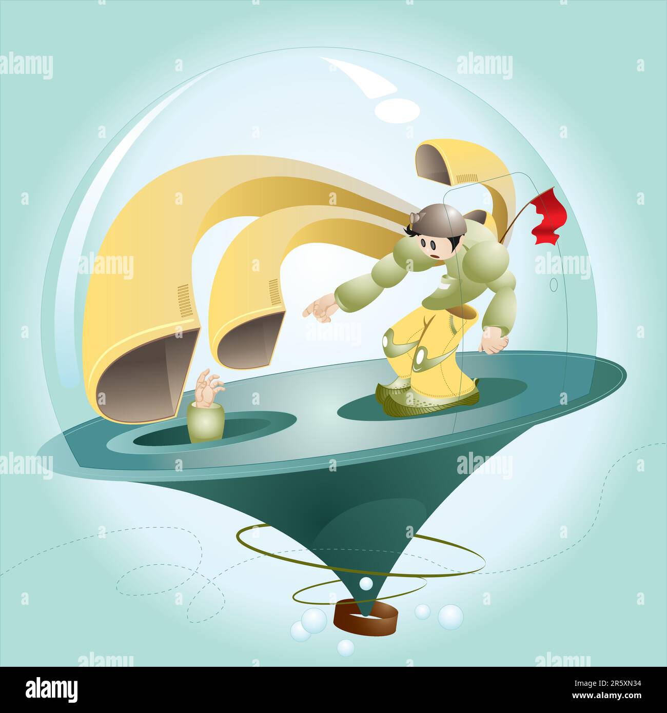 Cartoon infinite Stock Vector Images - Alamy