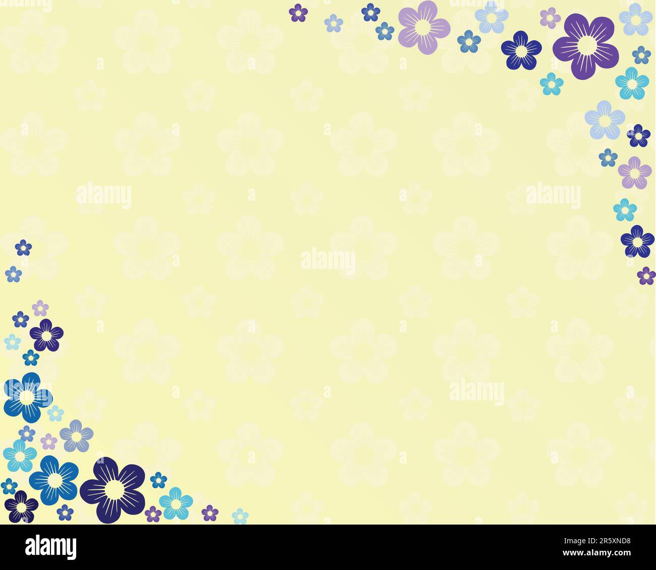 Spring flower background with pastel colours Stock Vector Image & Art ...