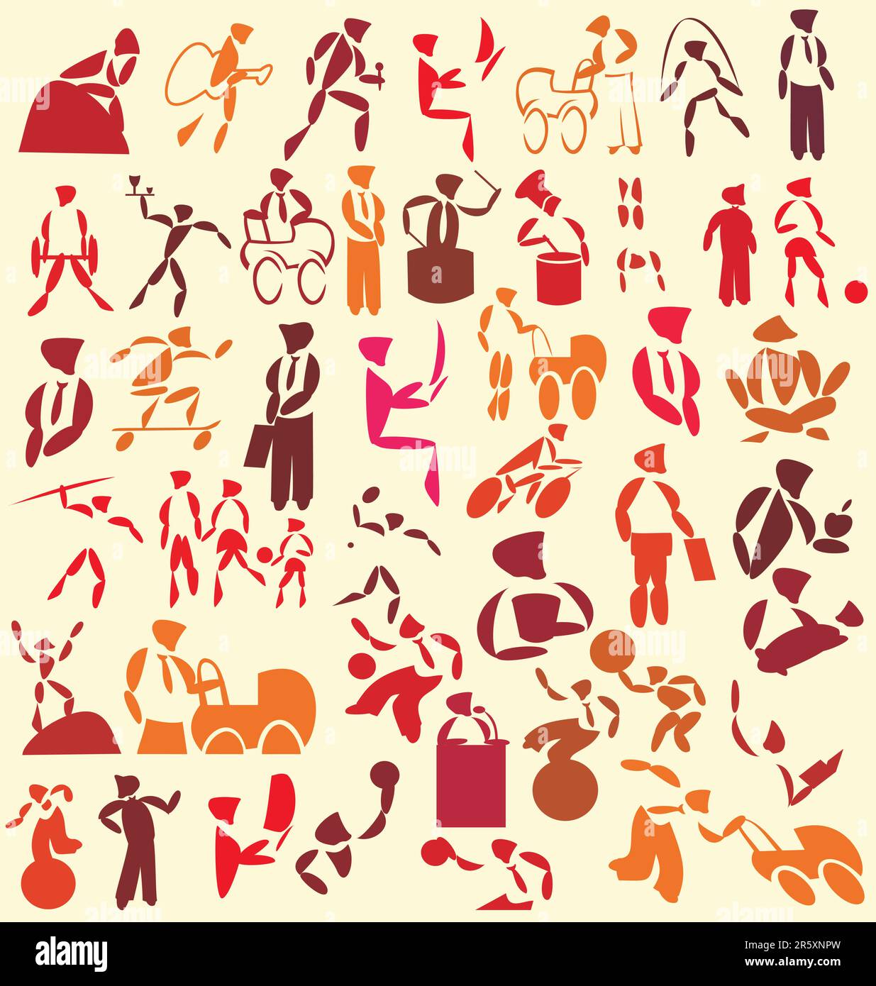 Work and outside Stock Vector Images - Alamy