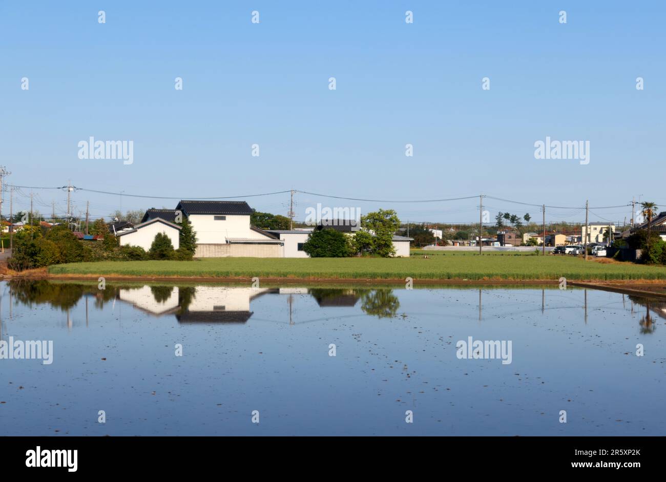 kanuma shi, is one of beautiful village near Tochigi, Japan during ...