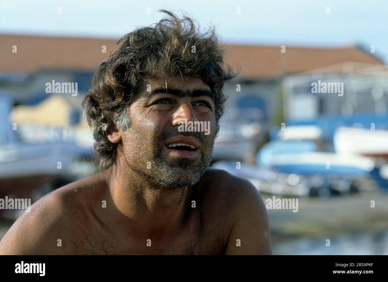 Cyprus paphos fishing port hi-res stock photography and images - Alamy