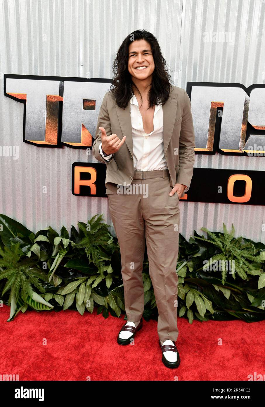 Cristo Fernández attends the premiere of "Transformers: Rise of the ...