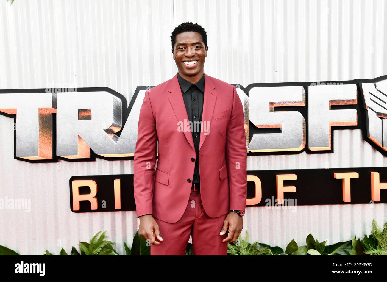 Tongayi Chirisa attends the premiere of "Transformers: Rise of the ...