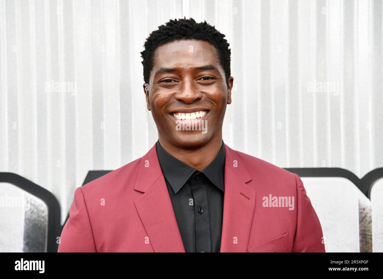 Tongayi Chirisa attends the premiere of "Transformers: Rise of the ...