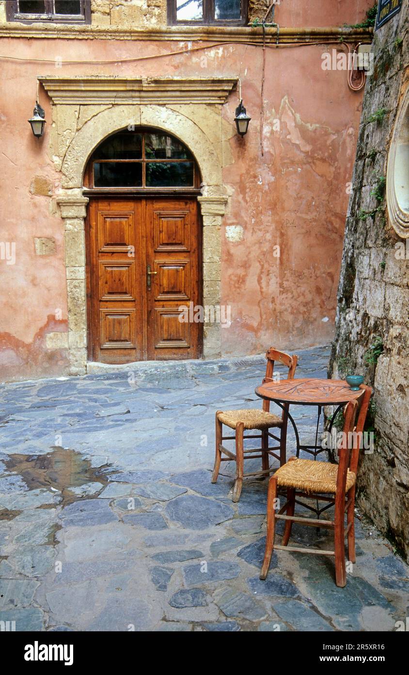Way road crete chania hi-res stock photography and images - Alamy
