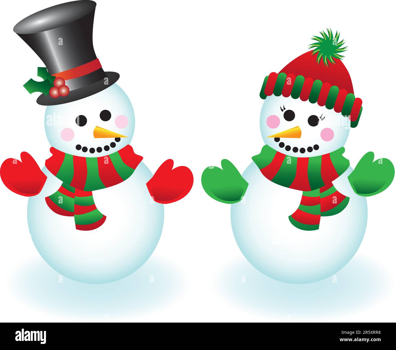 Women wearing winter hats Stock Vector Images - Alamy