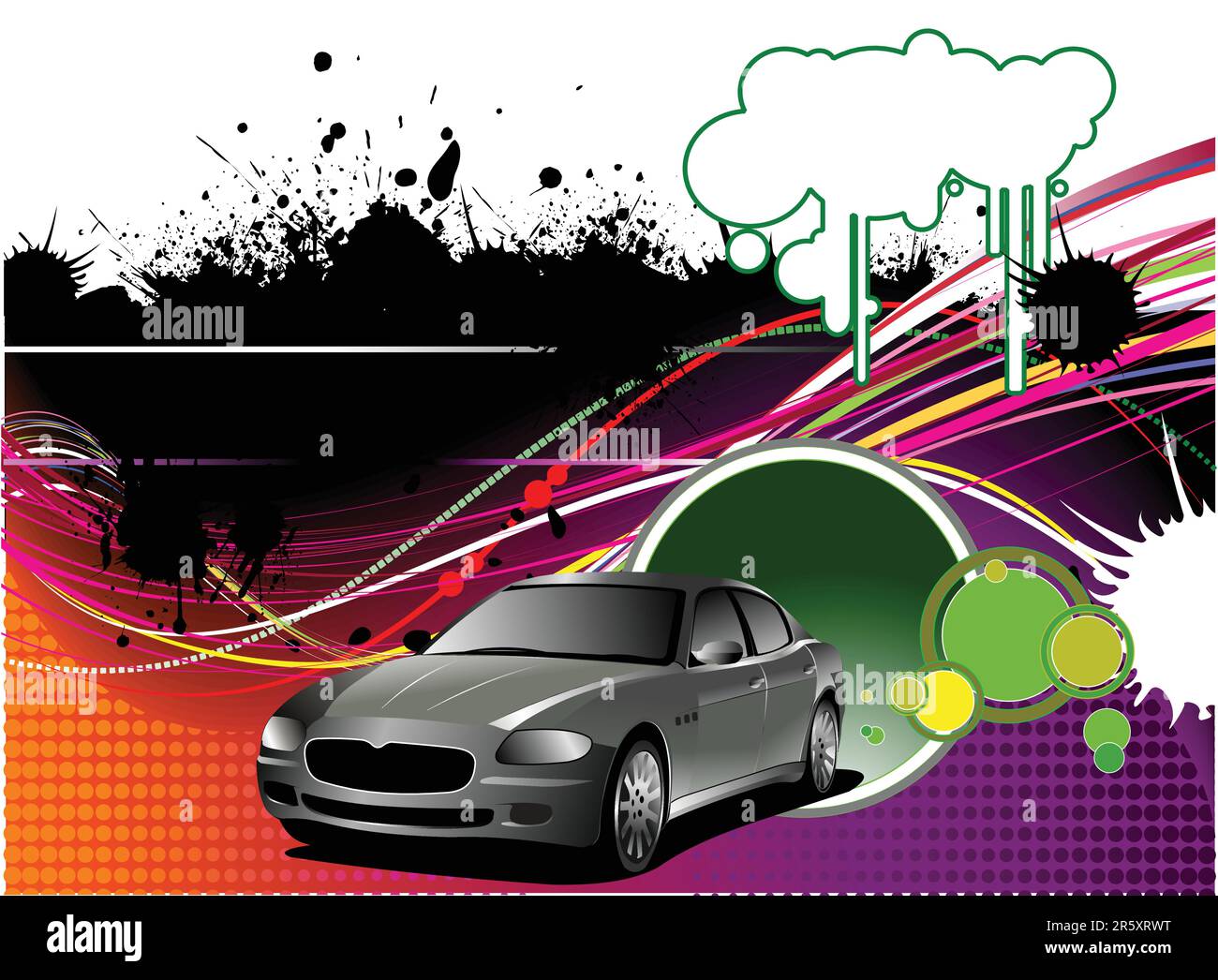 Car design backgrounds Stock Vector Images - Alamy