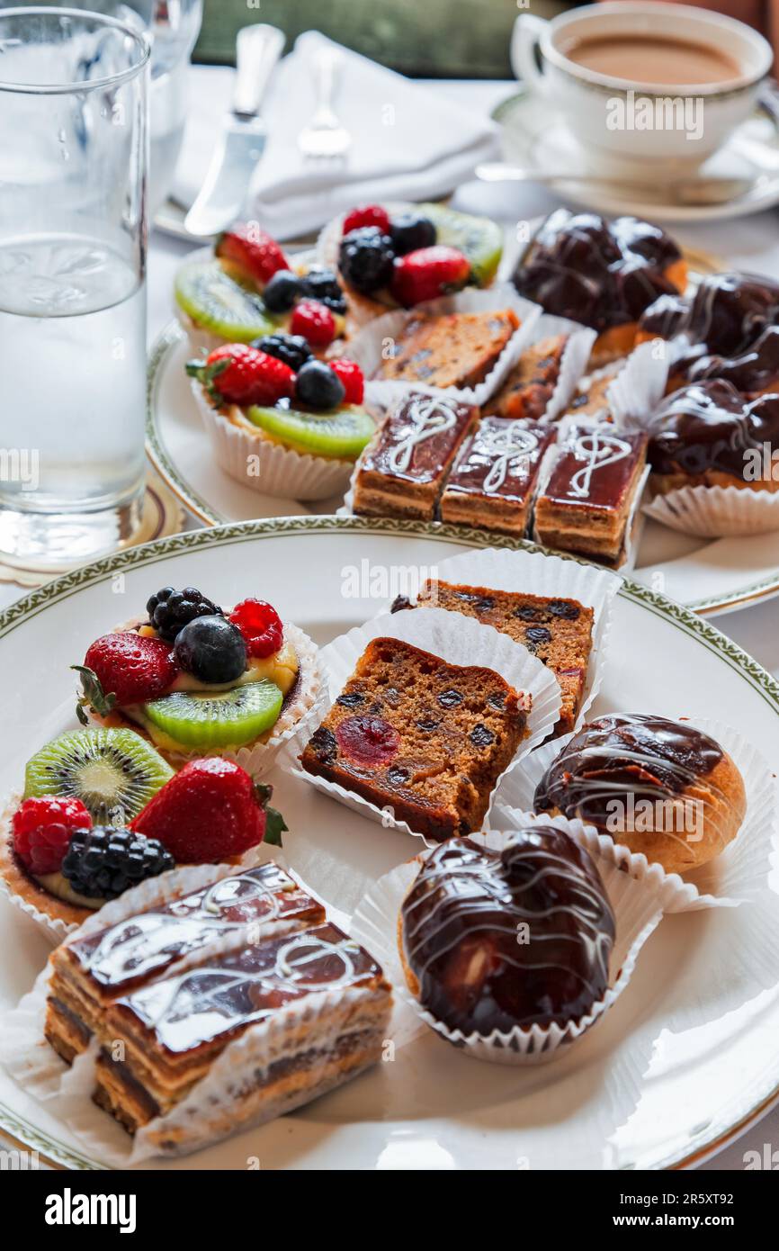 Afternoon Tea and Cake Stock Photo - Alamy