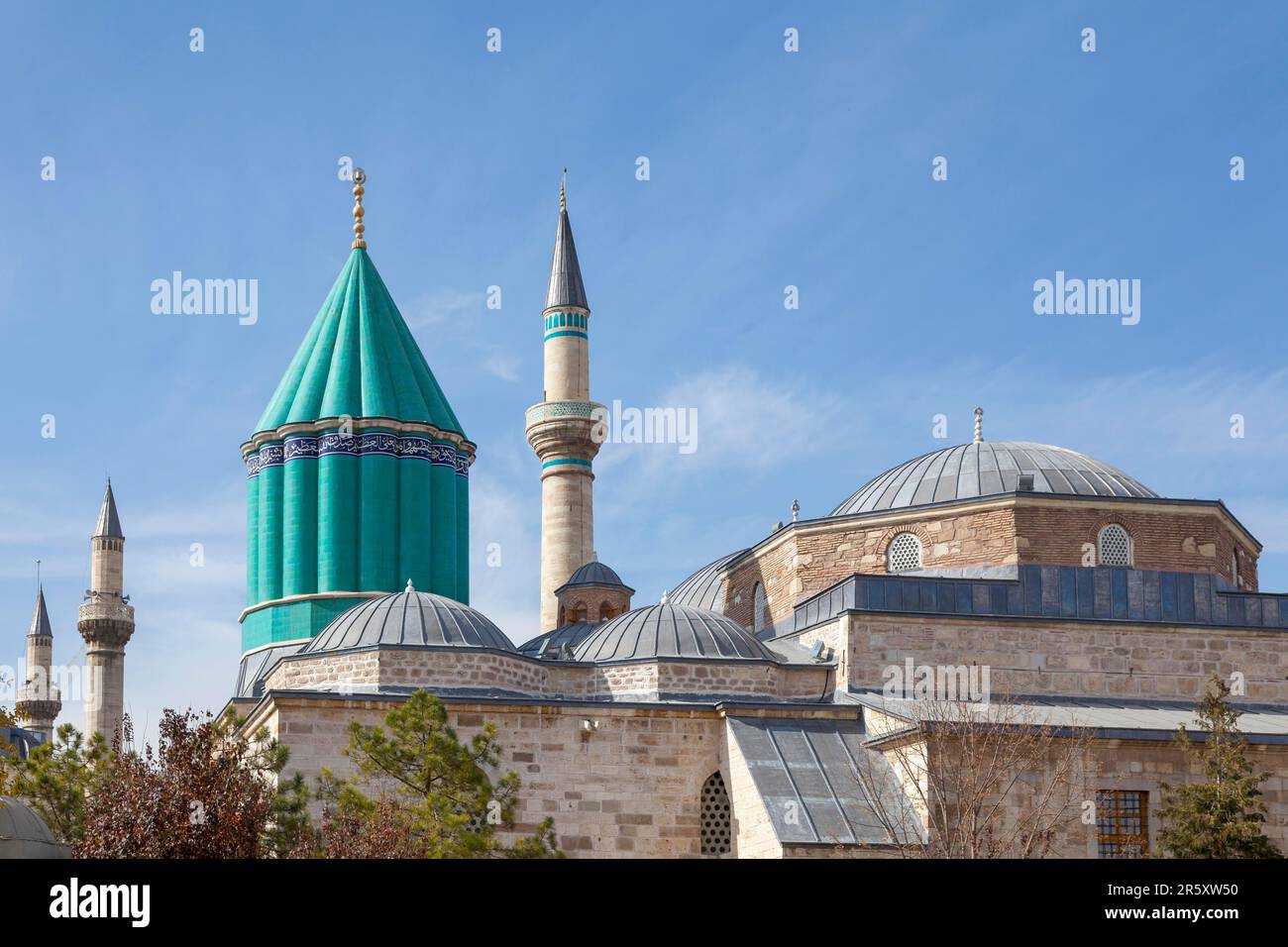 Mevlana Tekkesi, Mausoleum of Mevlana Jalad ad-Din Rumi, Konya, Turkey ...