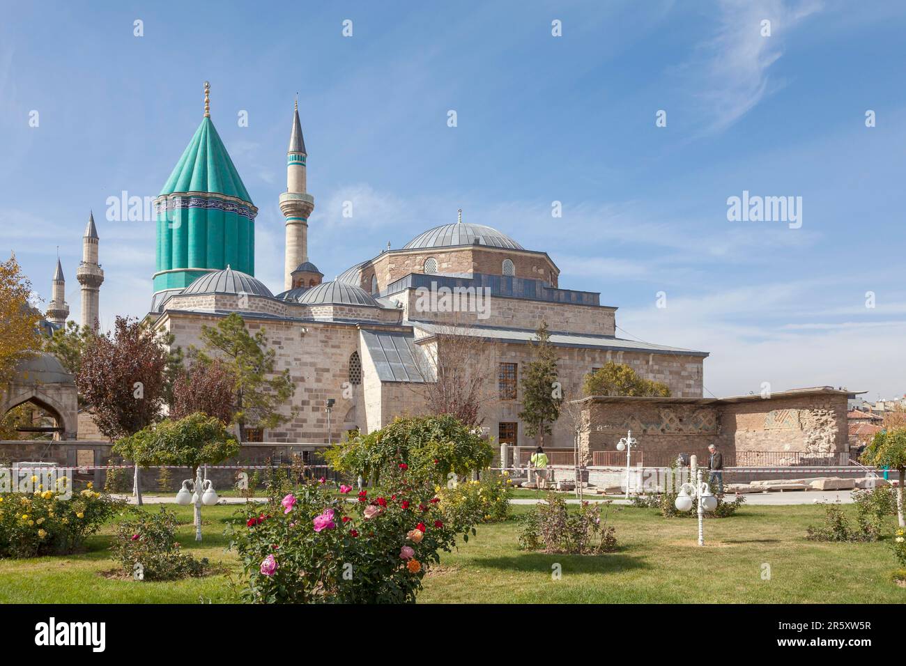 Mevlana Tekkesi, Mausoleum of Mevlana Jalad ad-Din Rumi, Konya, Turkey ...