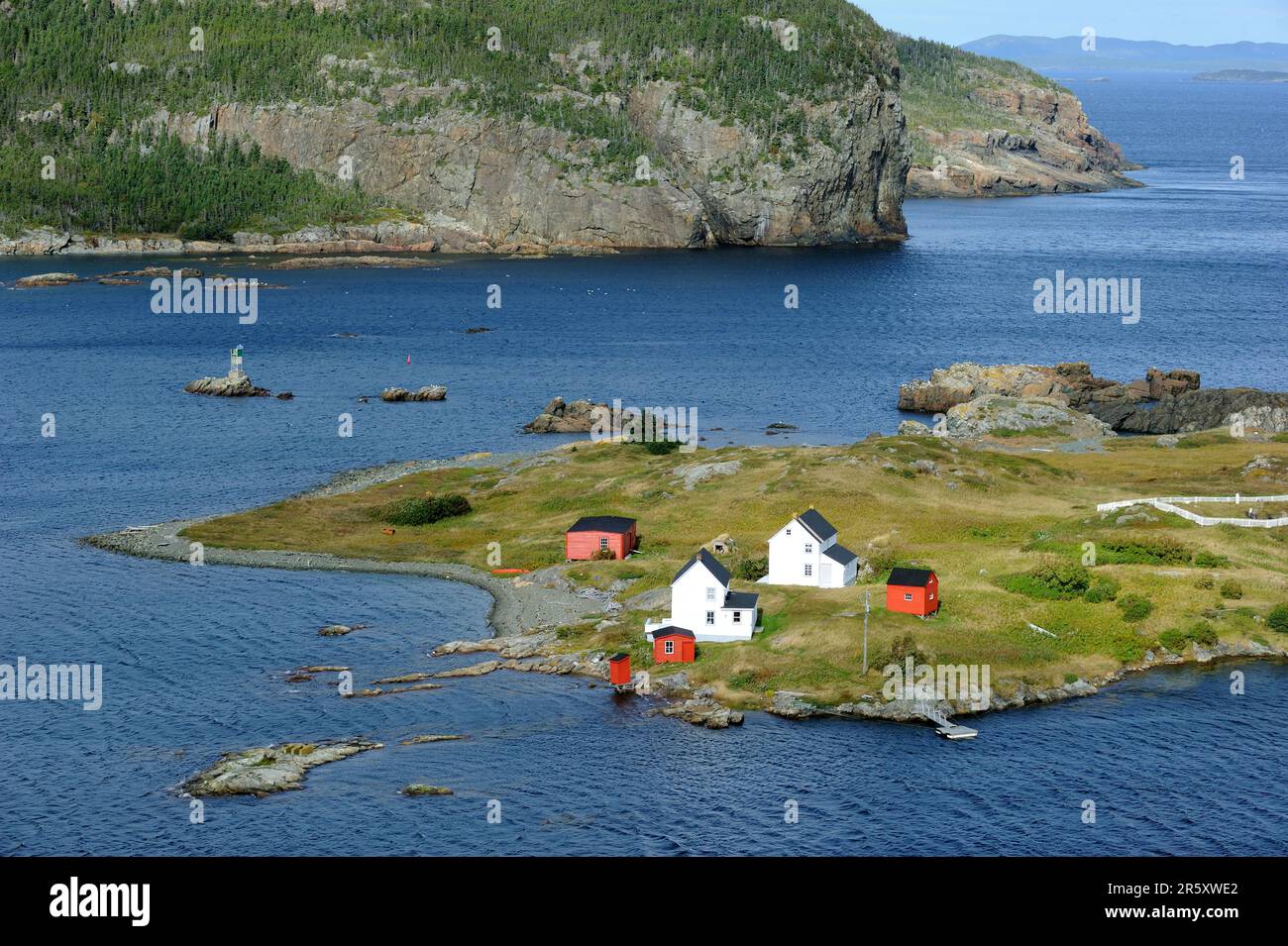 Newfoundland coast aerial hi-res stock photography and images - Alamy