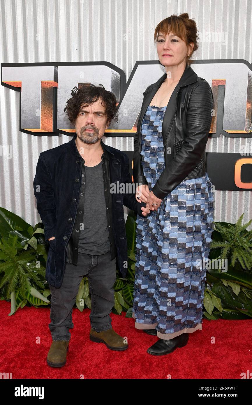 New York, USA. 05th June, 2023. (L-R) Peter Dinklage and Erica Schmidt ...