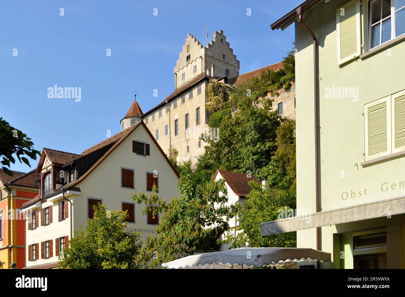 Lake Constance, Meersburg, City Centre, Old Town Stock Photo - Alamy