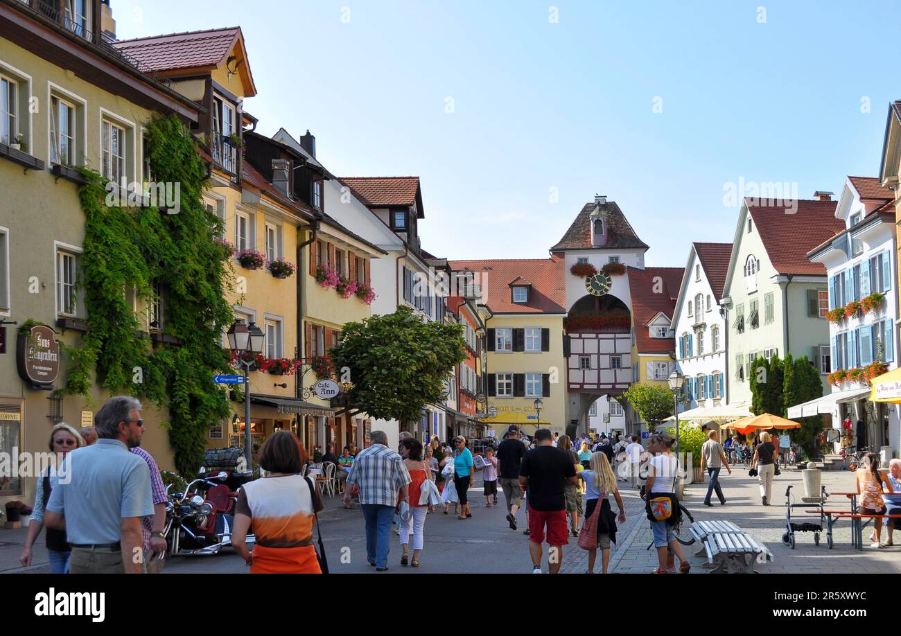 Lake Constance, Meersburg, City Centre, Old Town Stock Photo - Alamy