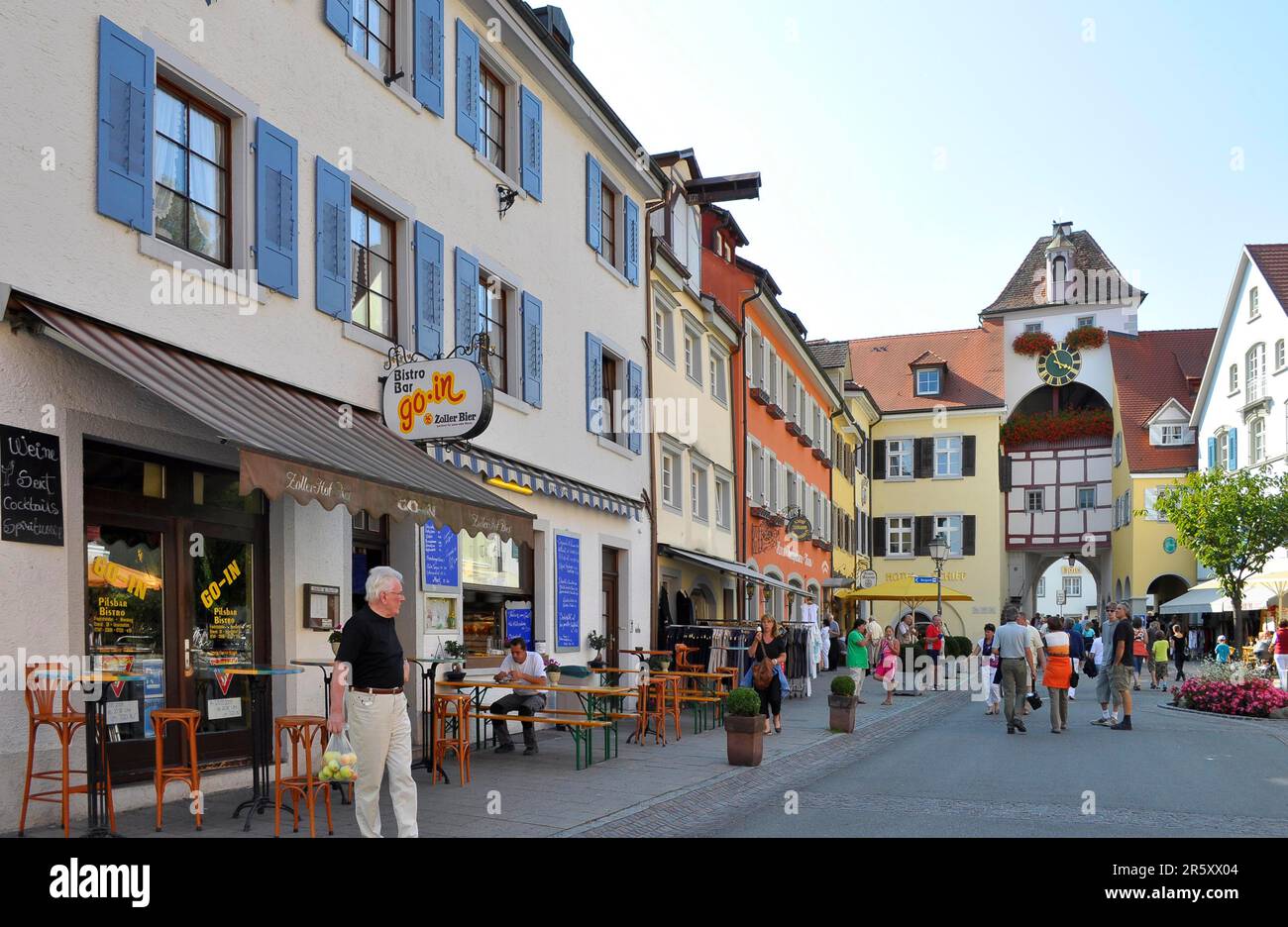 Lake Constance, Meersburg, City Centre, Old Town Stock Photo - Alamy