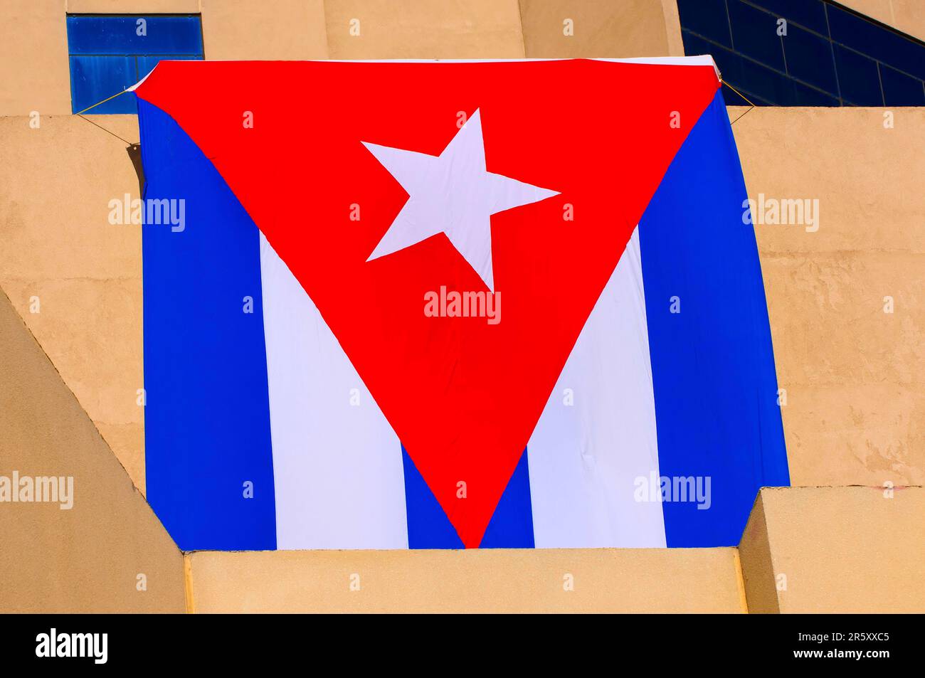 Cuban flag, Havana, Cuba Stock Photo - Alamy