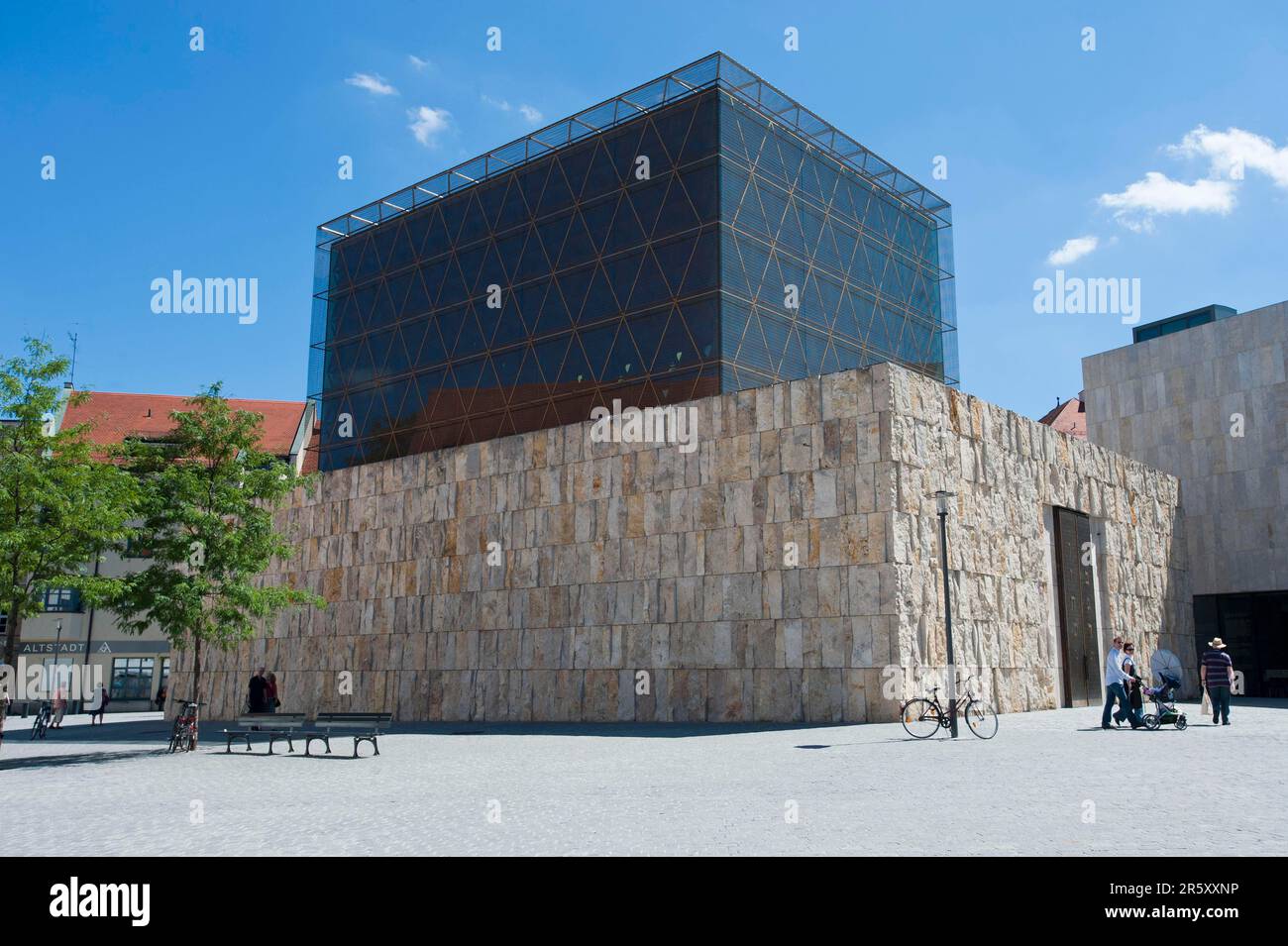 Jewish Centre, Jakobsplatz Synagogue, Munich, Bavaria, Germany Stock ...