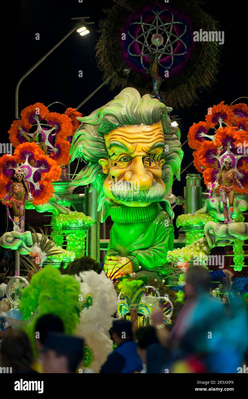 Carnival floats, Gualeguaychu Carnival, Entre Rios Province, Argentina ...