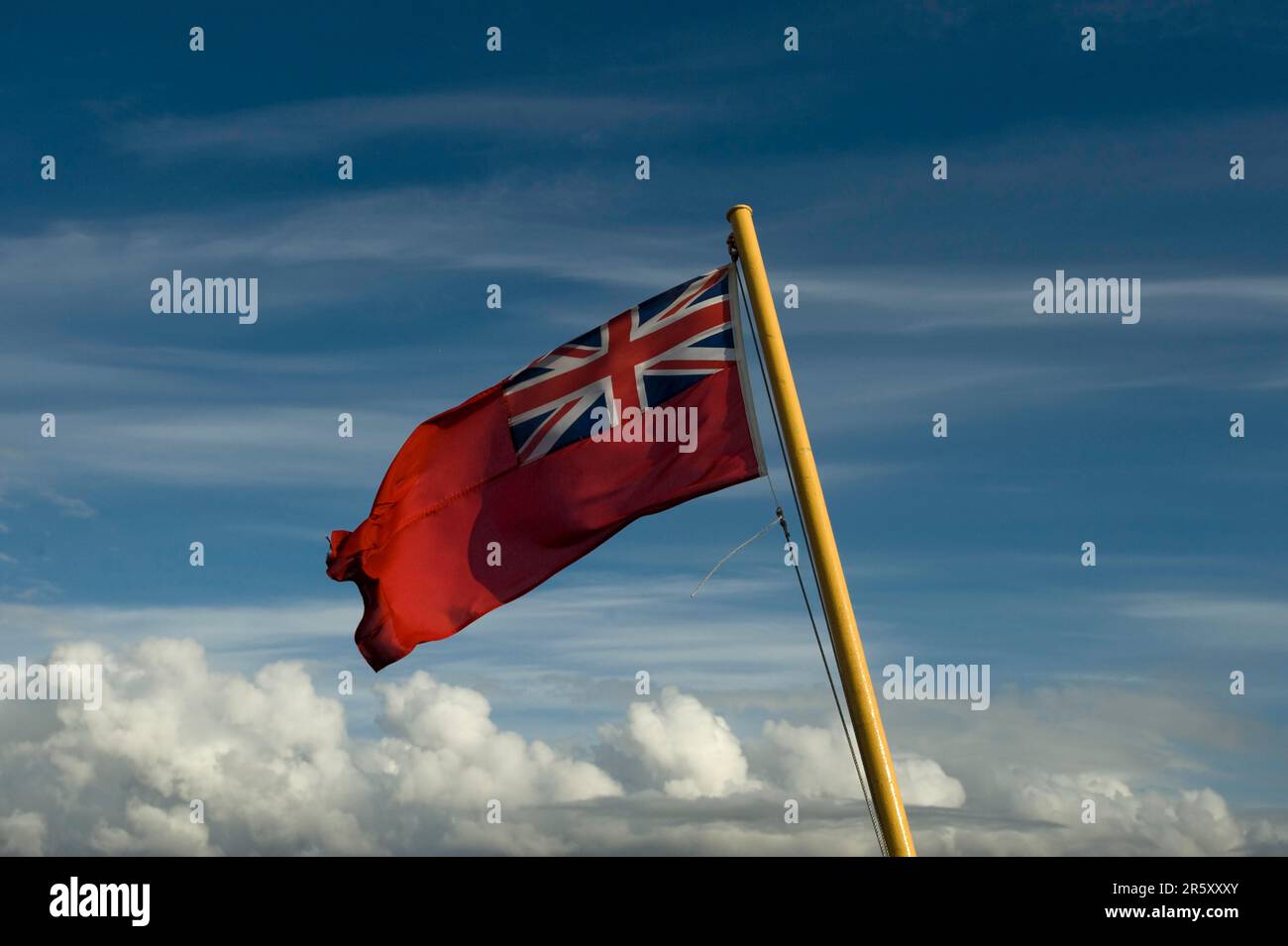 Jersey merchant flag Stock Photo - Alamy