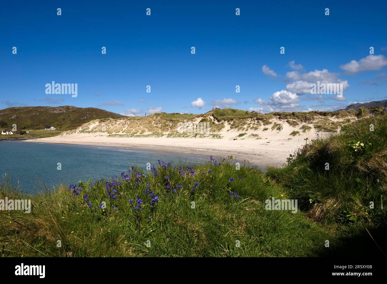 Morar Beach, Silver sands of Morar, Morar, Scotland, United Kingdom ...