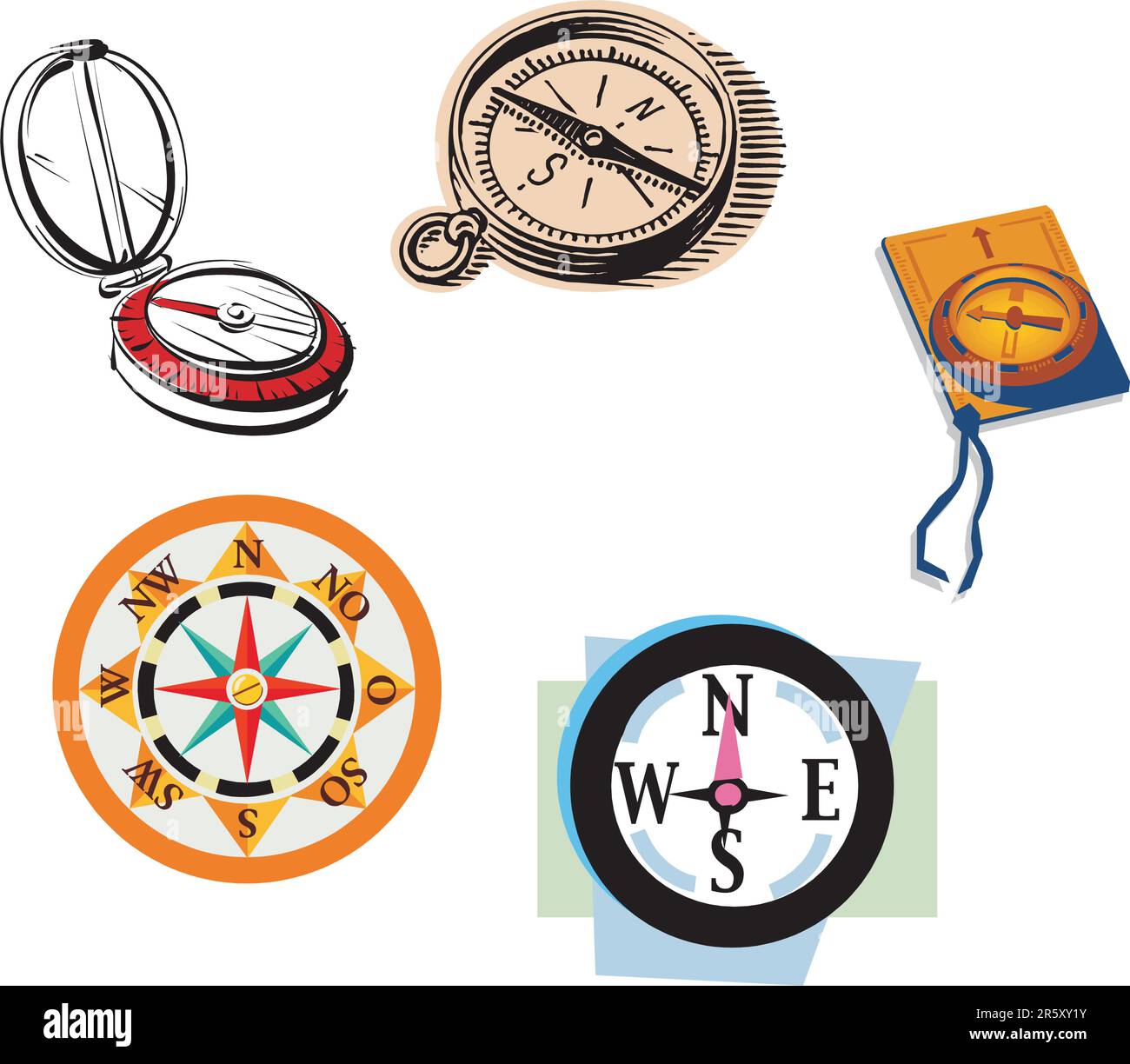 Guide to the world Stock Vector Image & Art - Alamy