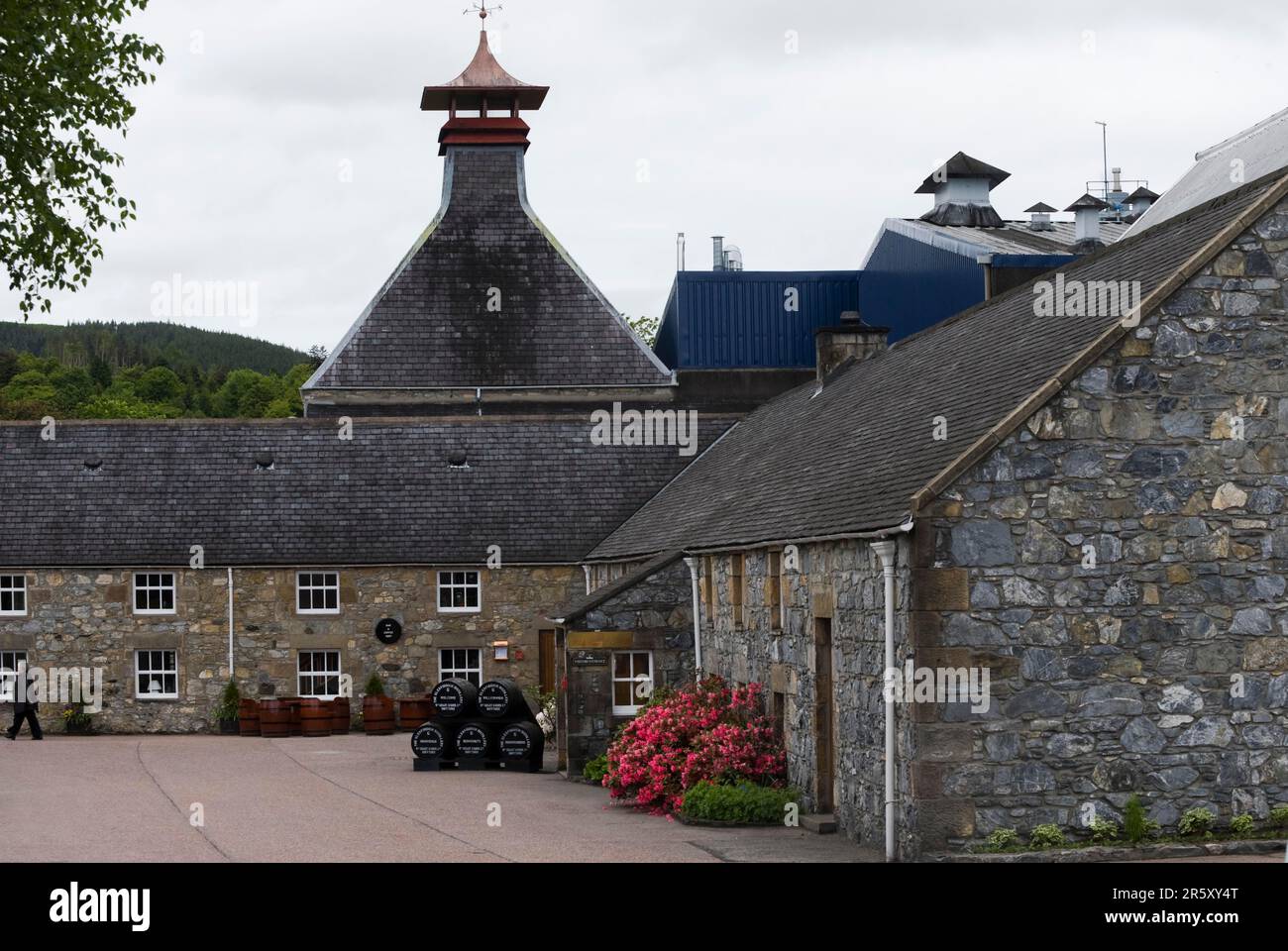 Sign, Glenfiddich Whisky Distillery, Dufftown, Scotland, United Kingdom ...