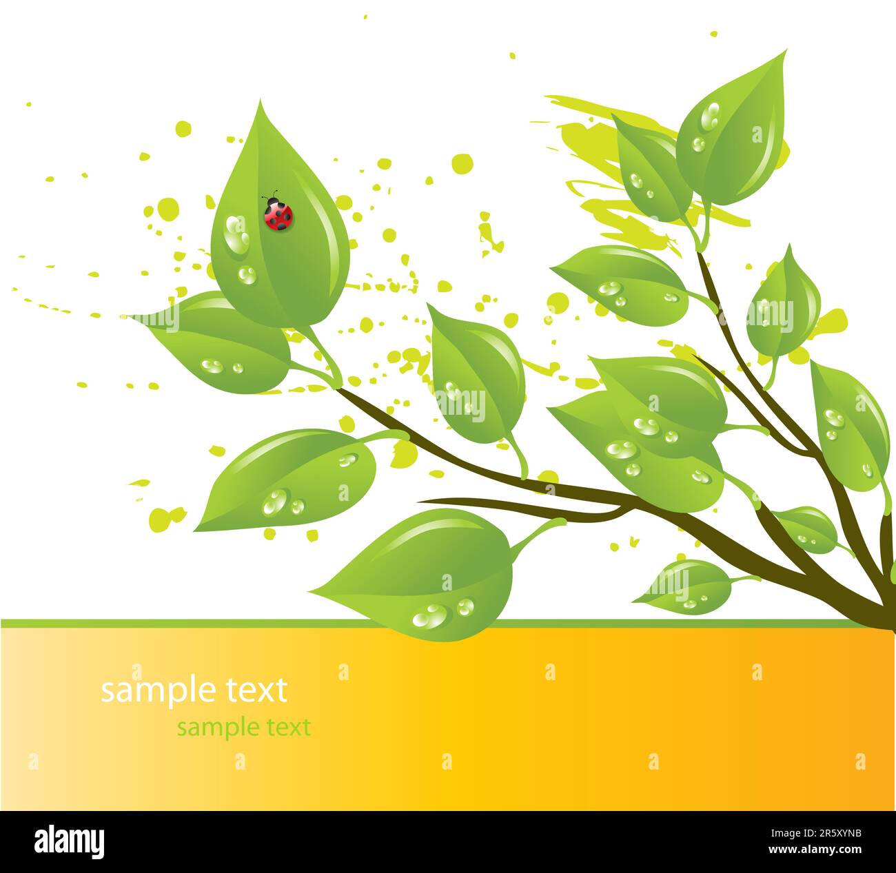 Environment fresh nature Stock Vector Images - Alamy