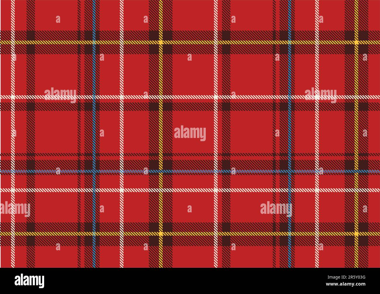 Vector illustration of The Scottish plaid. Textured tartan background ...