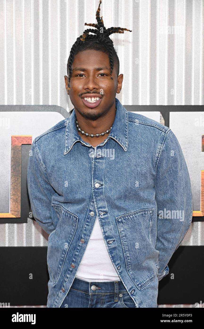 New York, USA. 05th June, 2023. US rapper TJ Atoms attends Paramount's ...