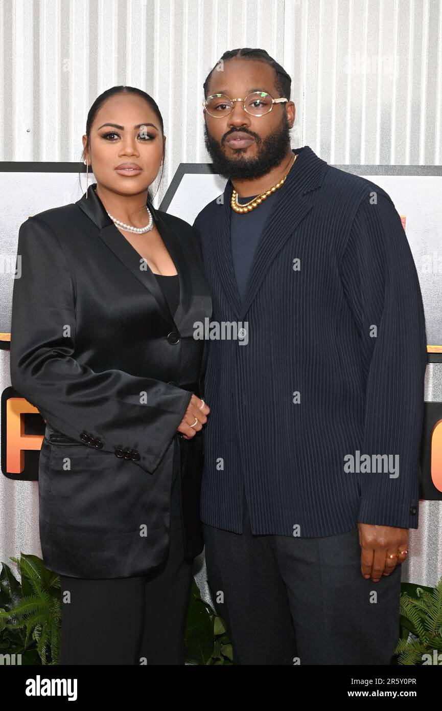 New York, USA. 05th June, 2023. US filmmaker Ryan Coogler (R) and his ...