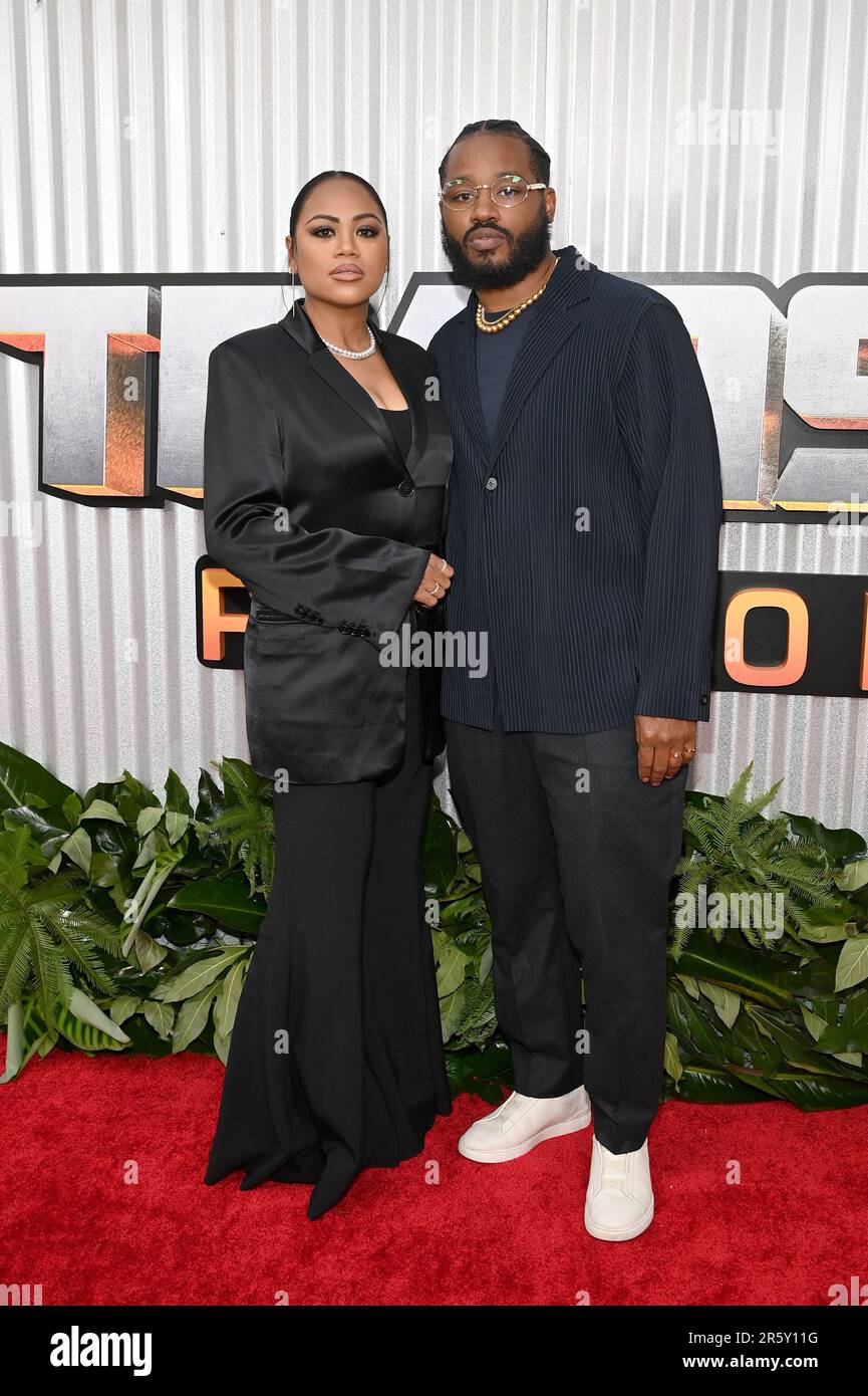 New York, USA. 05th June, 2023. US filmmaker Ryan Coogler (R) and his ...