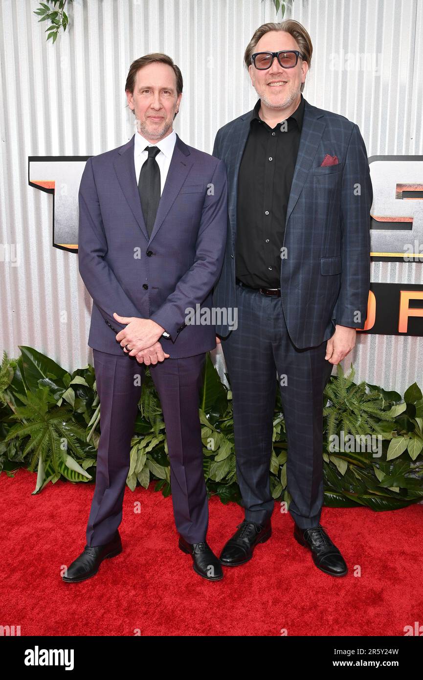 New York, USA. 05th June, 2023. (L-R) Erich Hoeber and Jon Hoeber ...