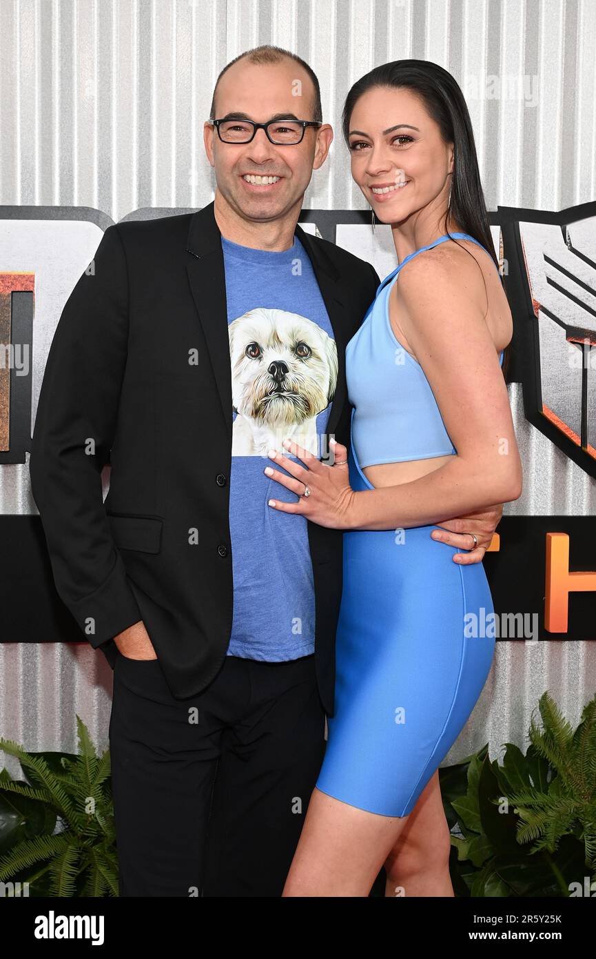 New York, USA. 05th June, 2023. (L-R) James Murray and Melyssa Davies ...