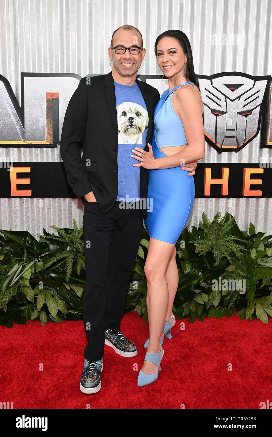 New York, USA. 05th June, 2023. (L-R) James Murray and Melyssa Davies ...