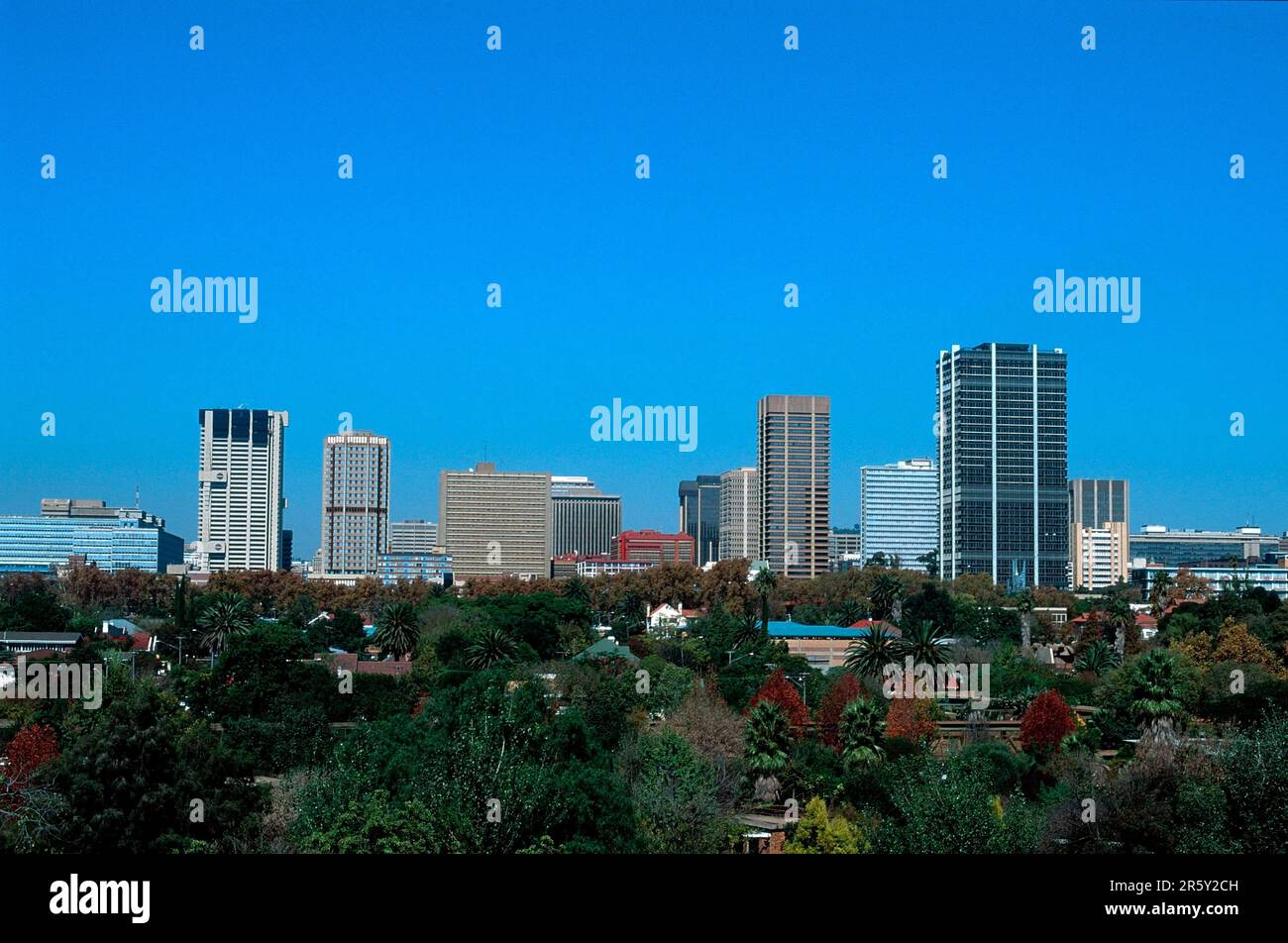 Pretoria skyline, South Africa, South Africa, landscape, horizontal ...