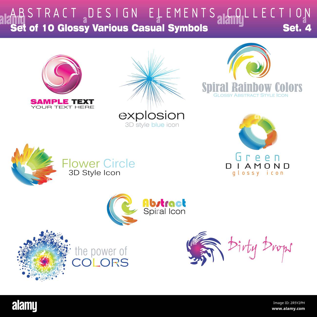 Collection of Design Elements Set 4 - Other set in my Portfolio Stock ...