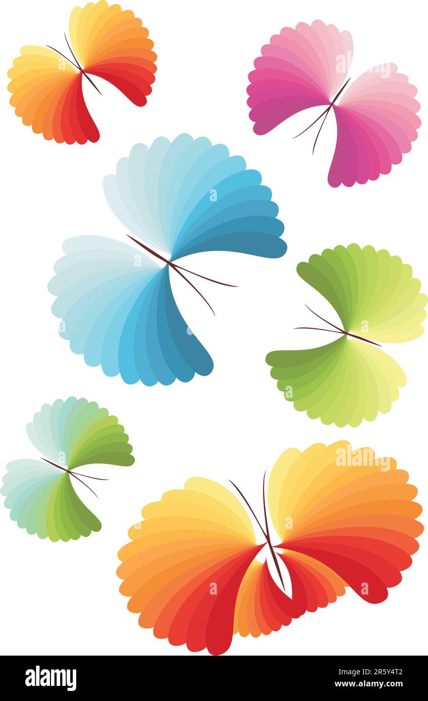vector illustration of a beautiful butterfly Stock Vector Image & Art ...