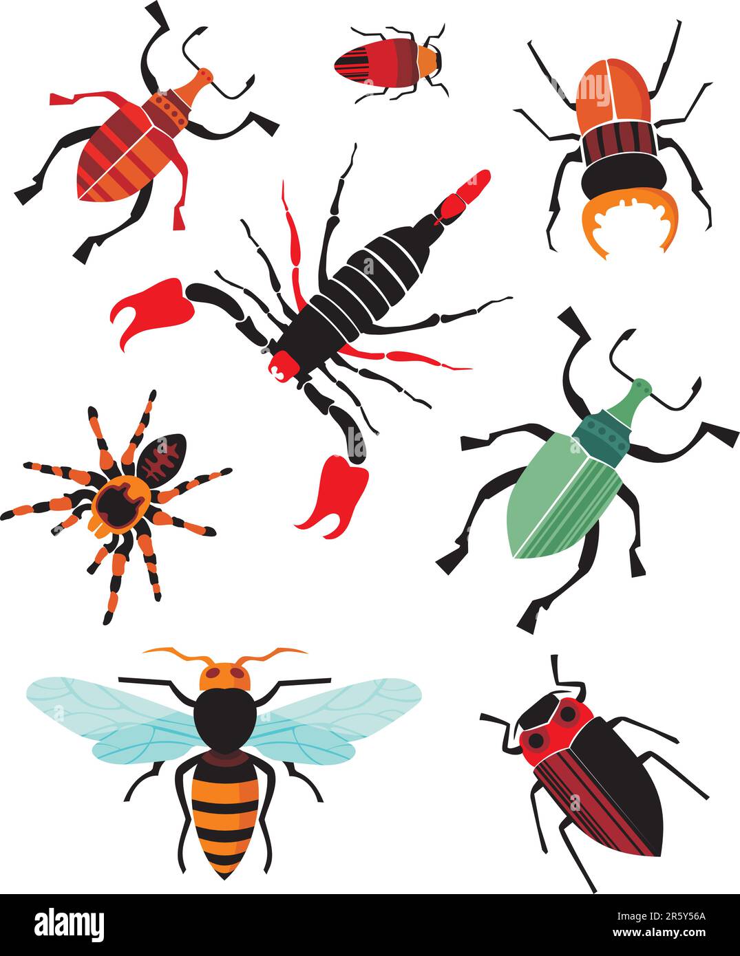 Collect insects Stock Vector Images - Alamy