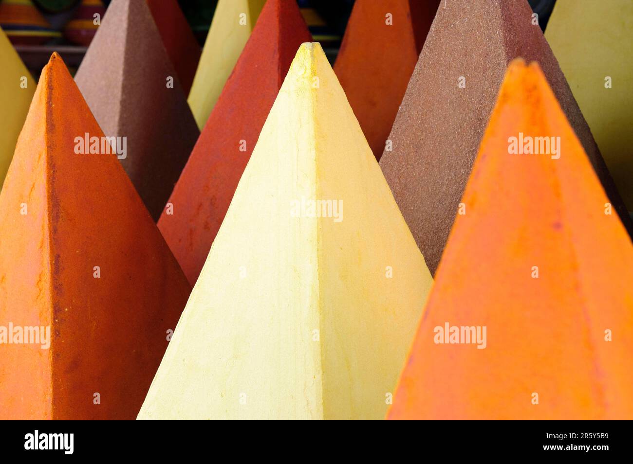 Morocco, Spice Pyramids, Medina, Essaouira Stock Photo - Alamy