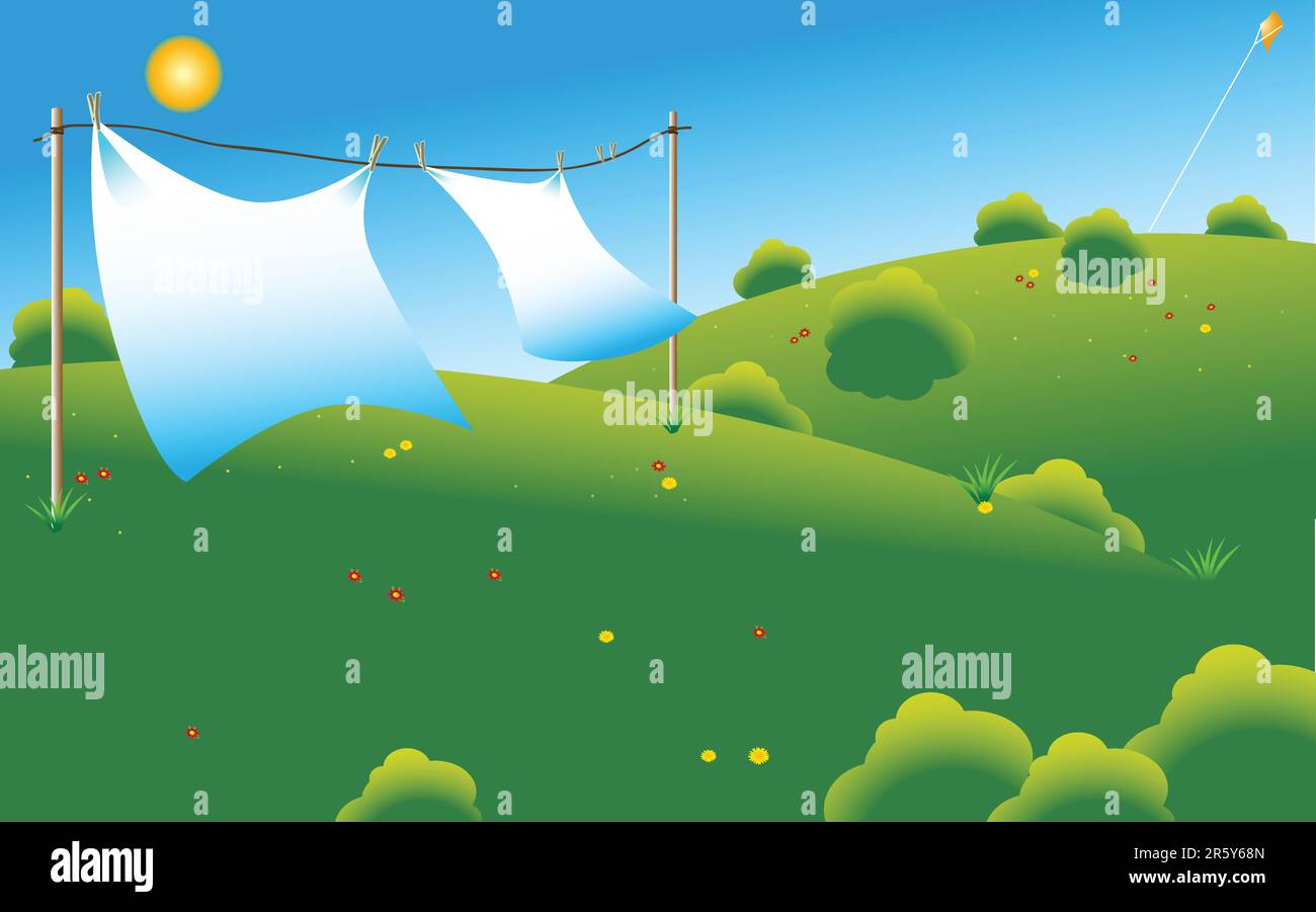 Sheets under sheet Stock Vector Images - Alamy