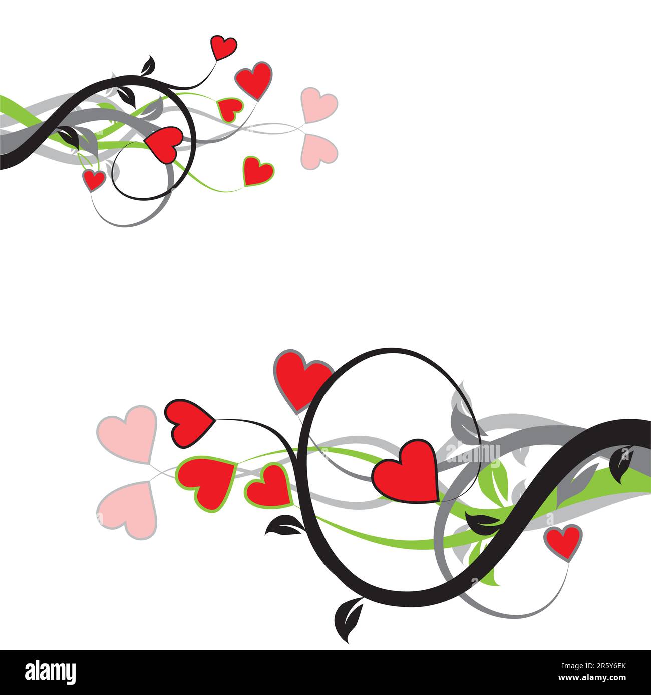 Valentine background, vector illustration Stock Vector Image & Art - Alamy