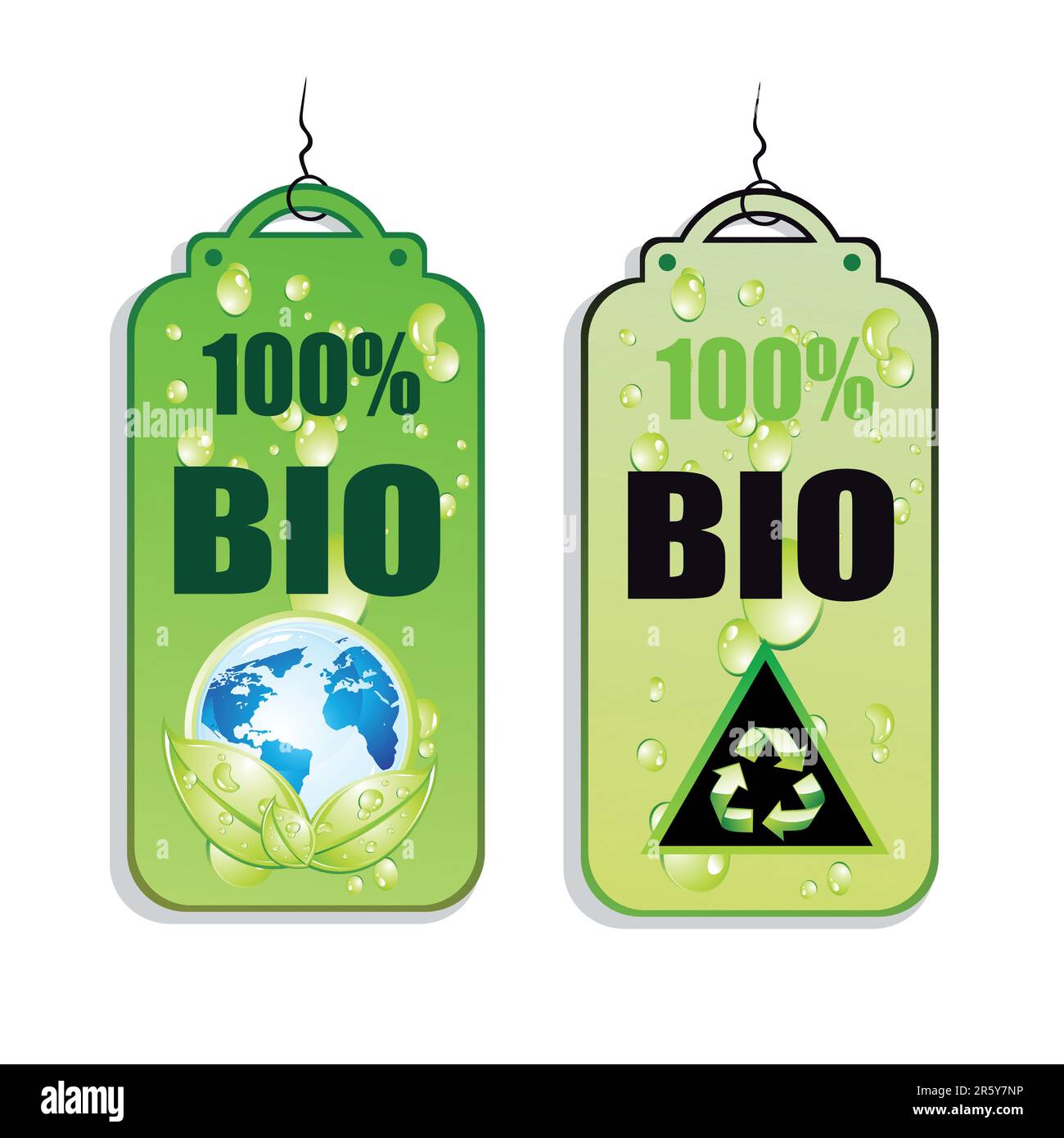 Bio tag Stock Vector Images - Alamy