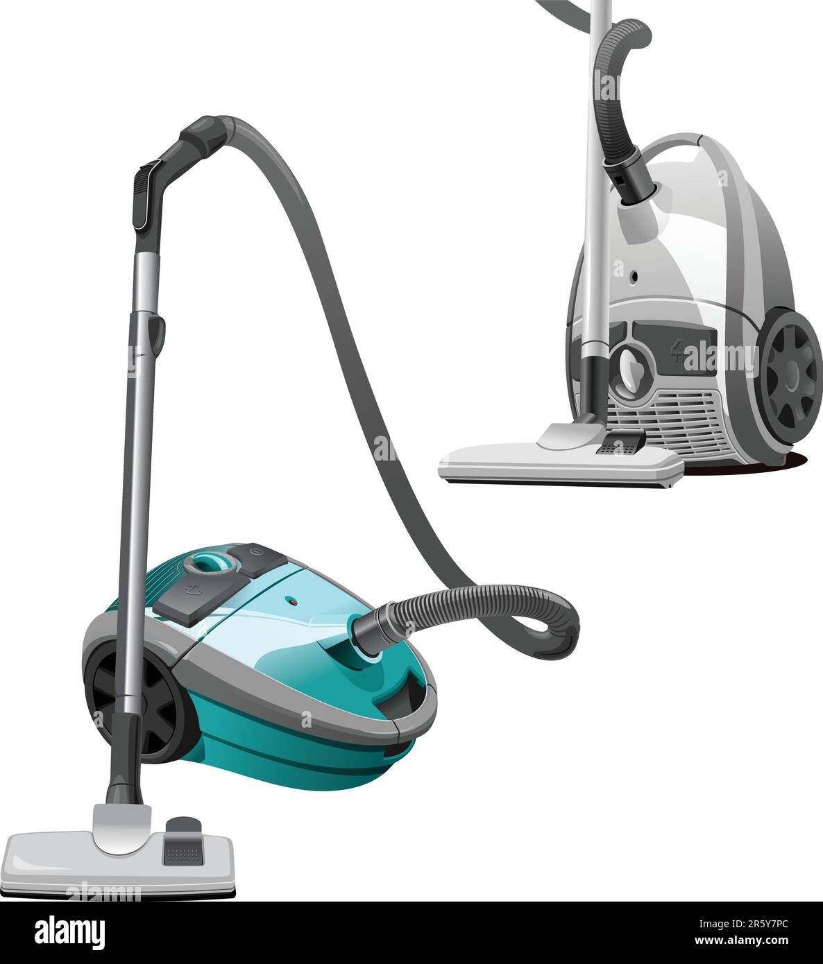 A Vector .eps 8 illustration of the vacuum cleaner Stock Vector Image ...