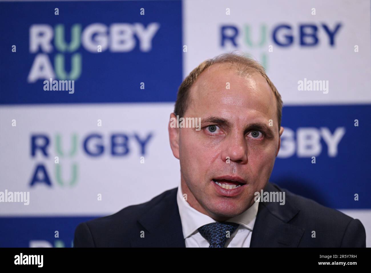 Sydney, Australia. 06th June, 2023. Newly appointed Rugby Australia CEO ...