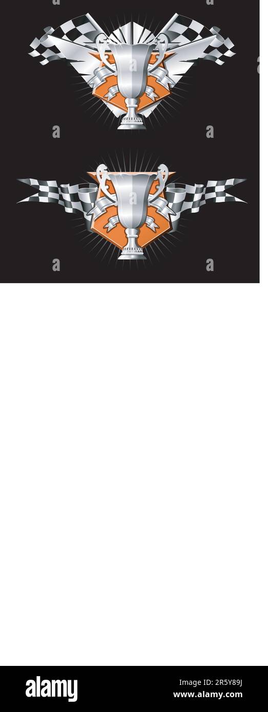 Silver Emblems and Insignia blank templates Stock Vector Image & Art ...