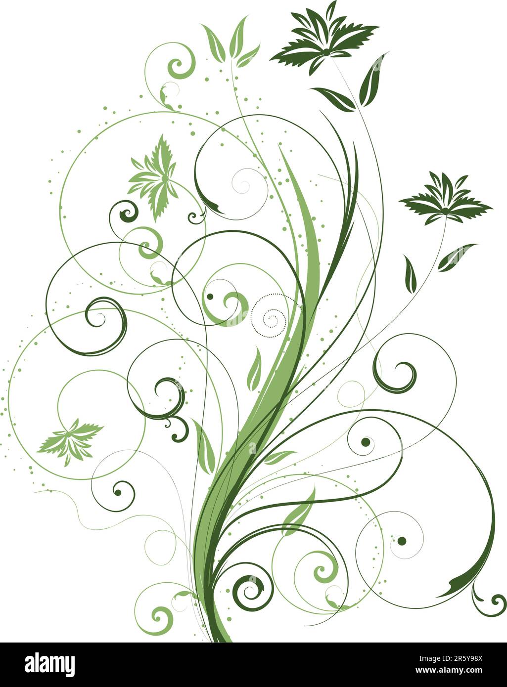 Decorative swirl Cut Out Stock Images & Pictures - Alamy