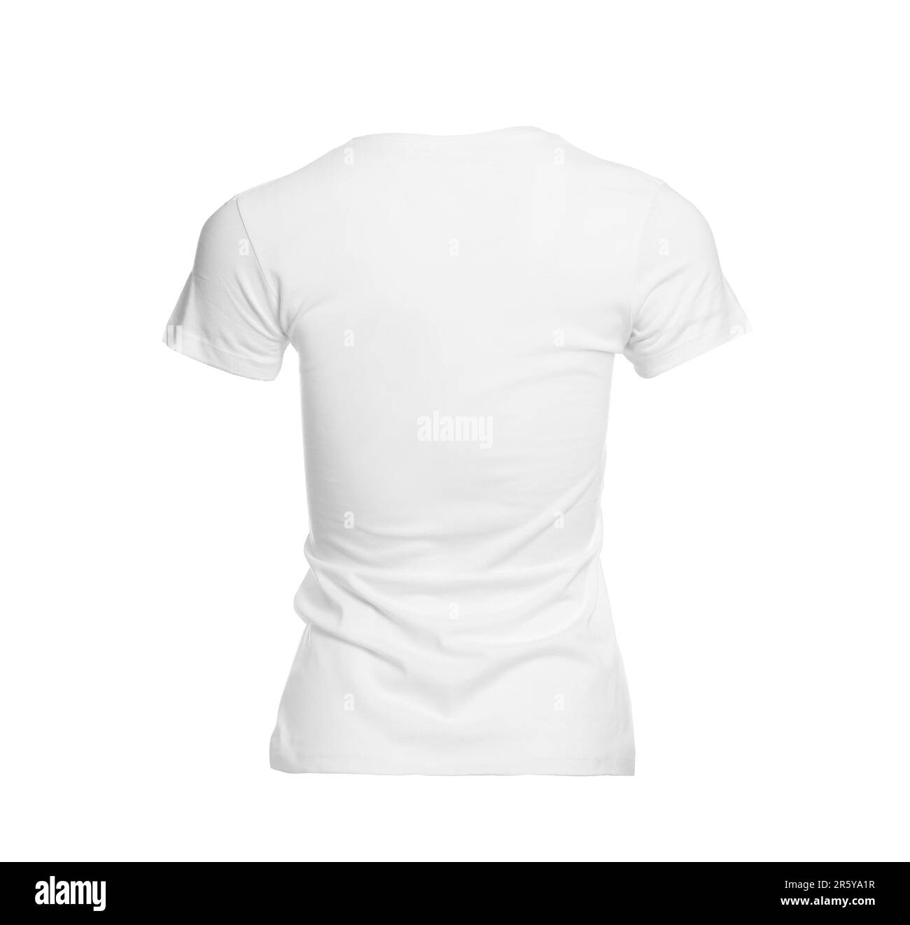 Stylish t shirt mockup Black and White Stock Photos & Images - Alamy